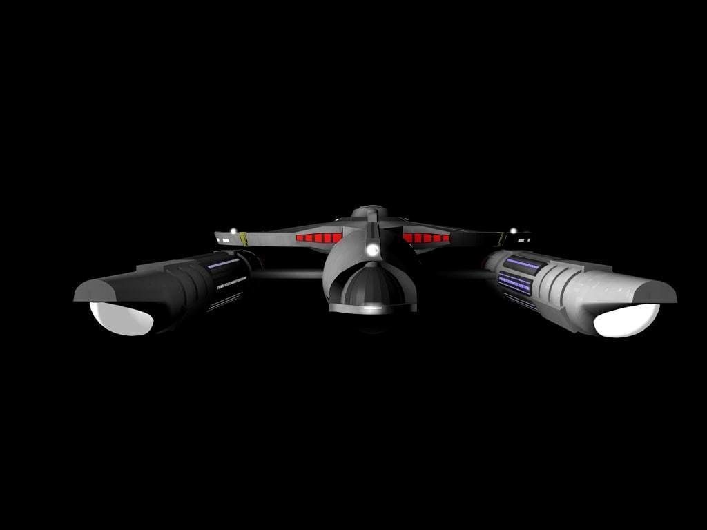 USS Draco Star Trek Style Ship 3D model | CGTrader
