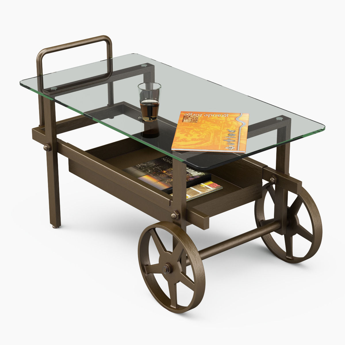 Serving tables Robers Indoor 3D model | CGTrader