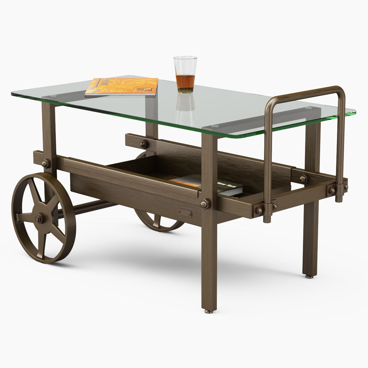Serving tables Robers Indoor 3D model | CGTrader