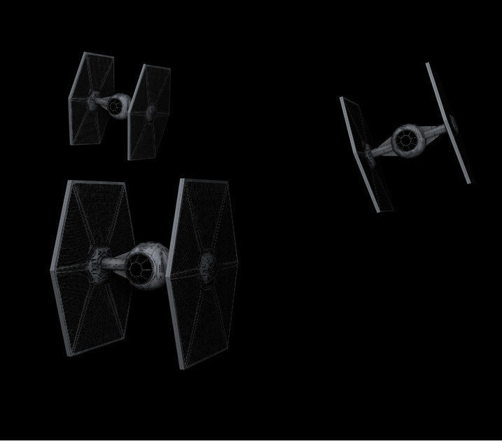 3D model Star Wars - Lowpoly Vehicles VR / AR / low-poly | CGTrader