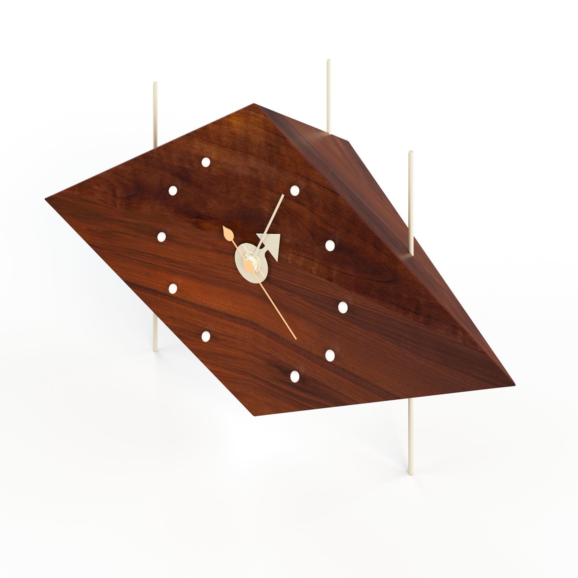 Diamond Clock Vitra 3D model | CGTrader