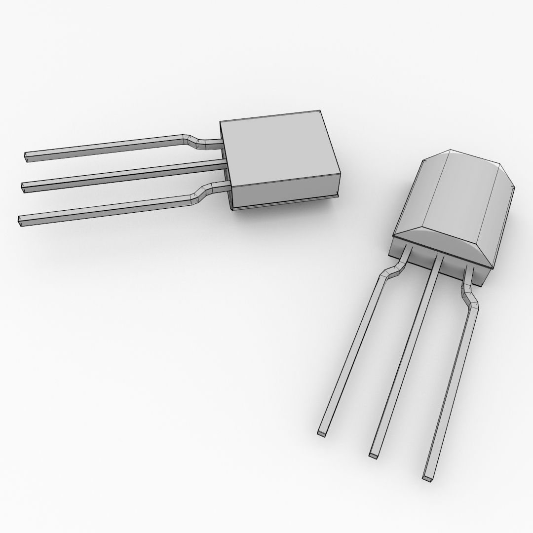 Transistor 3D Model .3ds .fbx .blend .dae - CGTrader.com