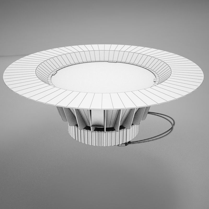 LED Downlight 9W 3D 3D model | CGTrader
