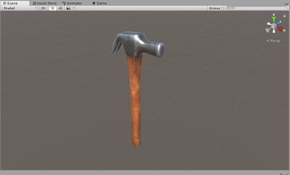 3D model Hammer Low Poly VR / AR / low-poly | CGTrader