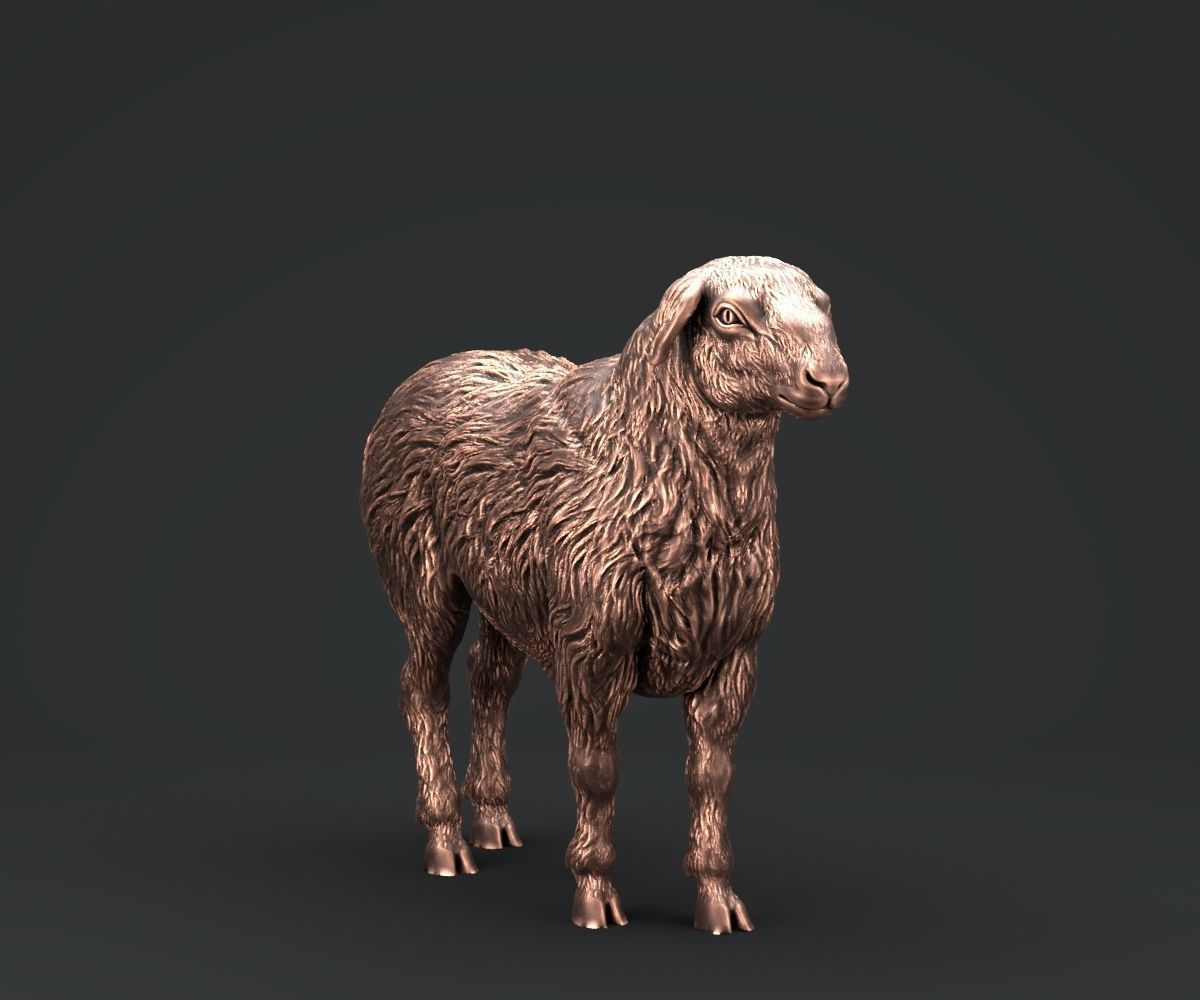 Sheep 3D model 3D printable | CGTrader
