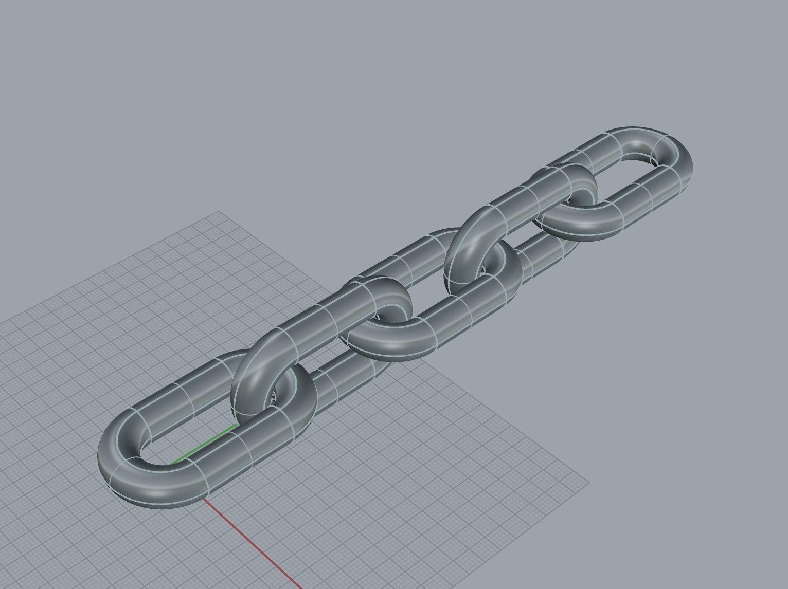 chain of links free 3D model | CGTrader