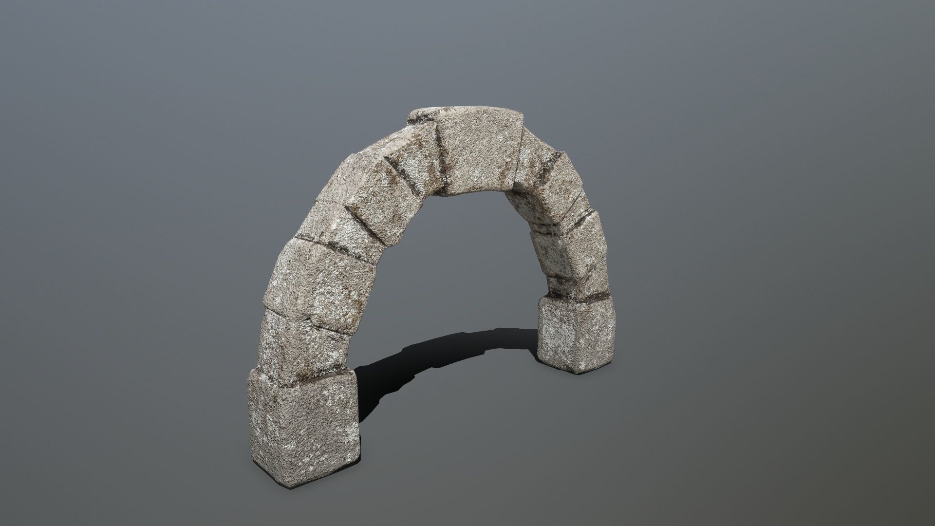 3D model archway 3 stone arch VR / AR / low-poly | CGTrader