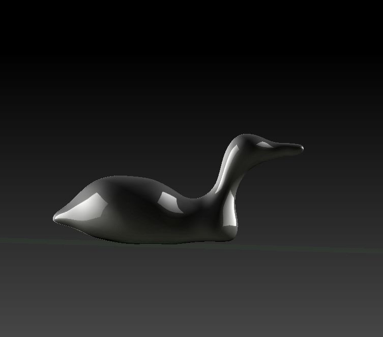 Duck deco 3D model 3D printable | CGTrader