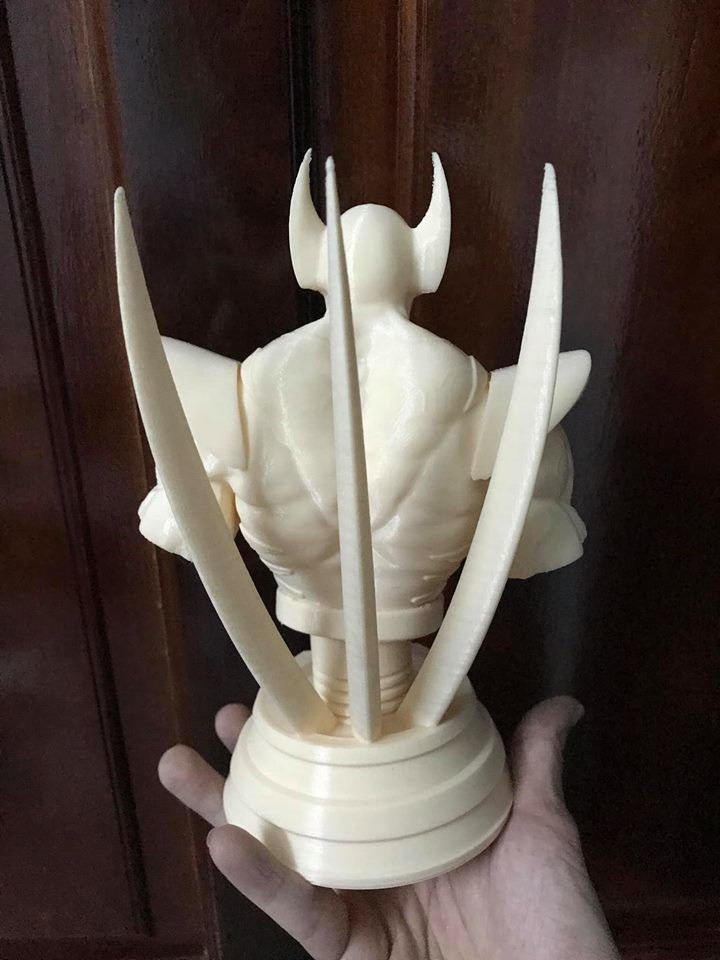 Wolverine Bust - Marvel 3D print model 3D model 3D printable | CGTrader
