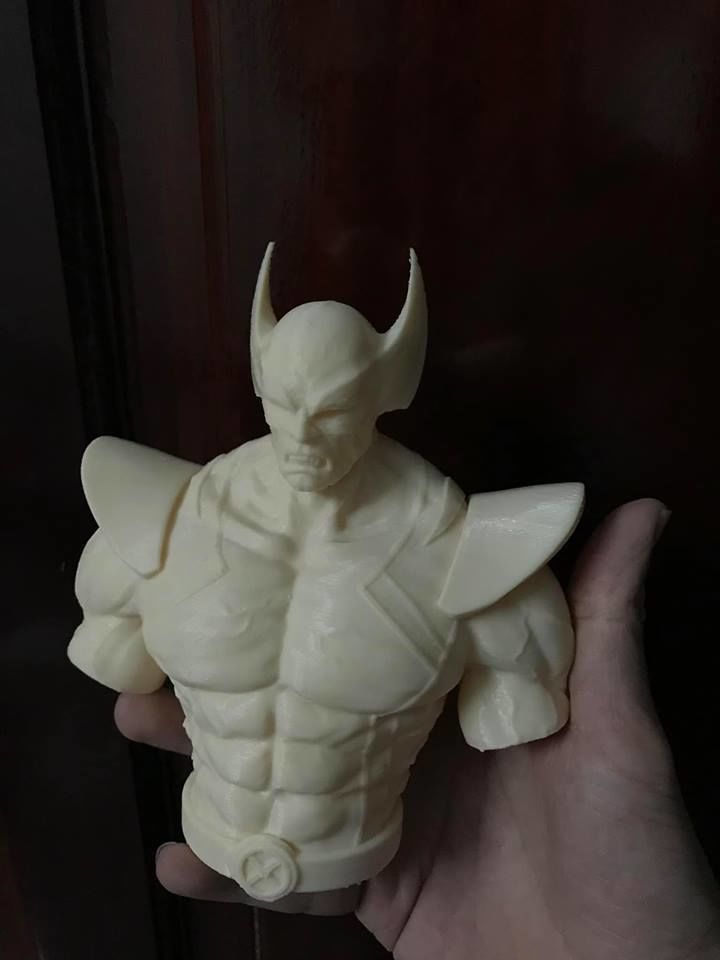 Wolverine Bust - Marvel 3D print model 3D model 3D printable | CGTrader