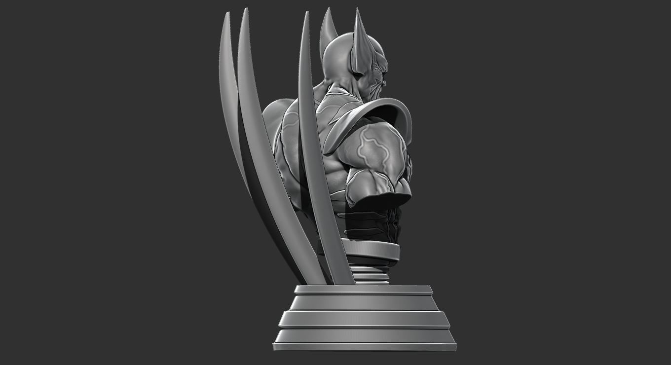 Wolverine Bust - Marvel 3D print model 3D model 3D printable | CGTrader