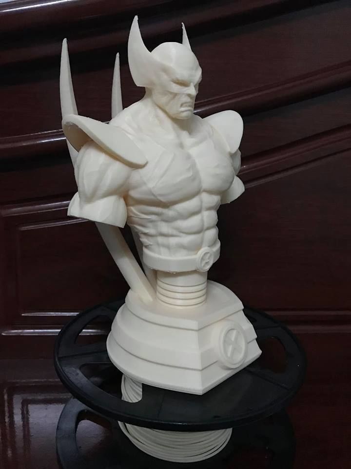 Wolverine Bust - Marvel 3D print model 3D model 3D printable | CGTrader