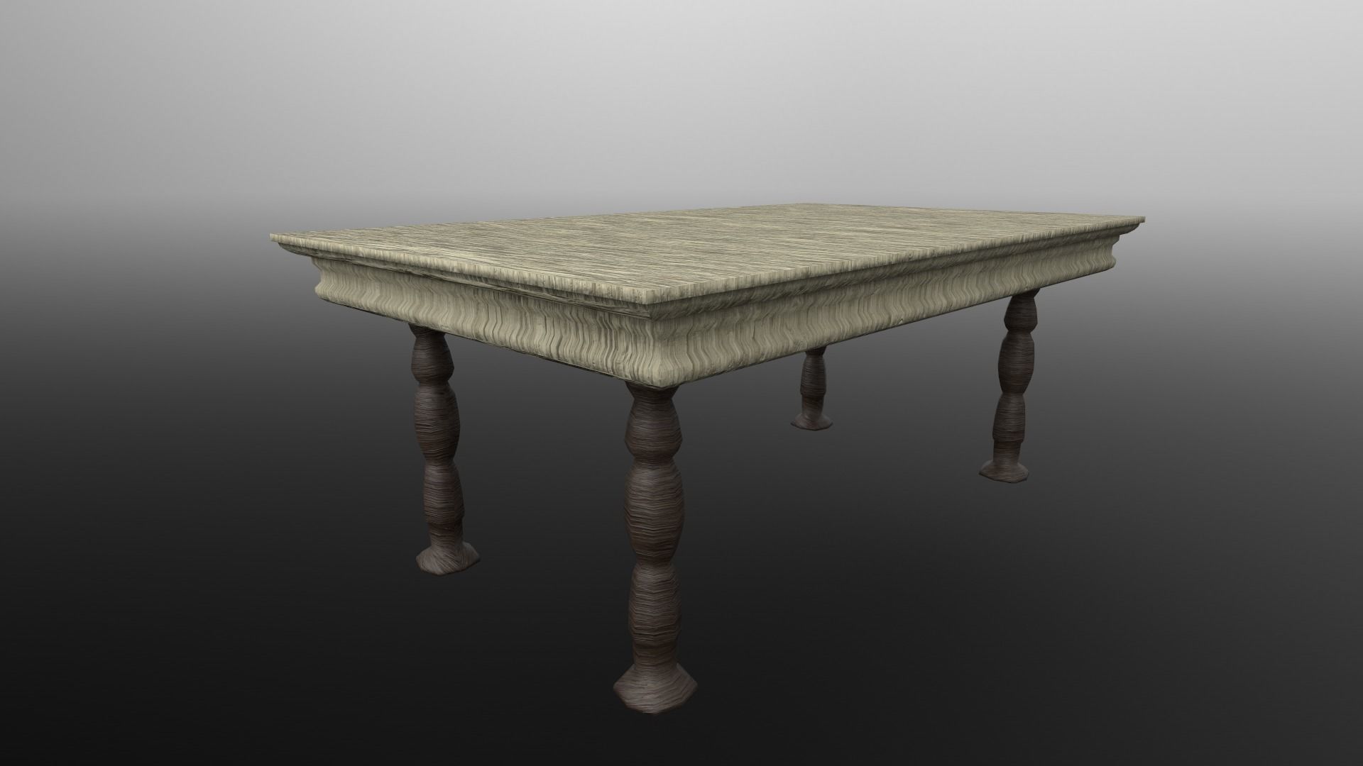 Table - LowPoly GameReady free VR / AR / low-poly 3D model | CGTrader