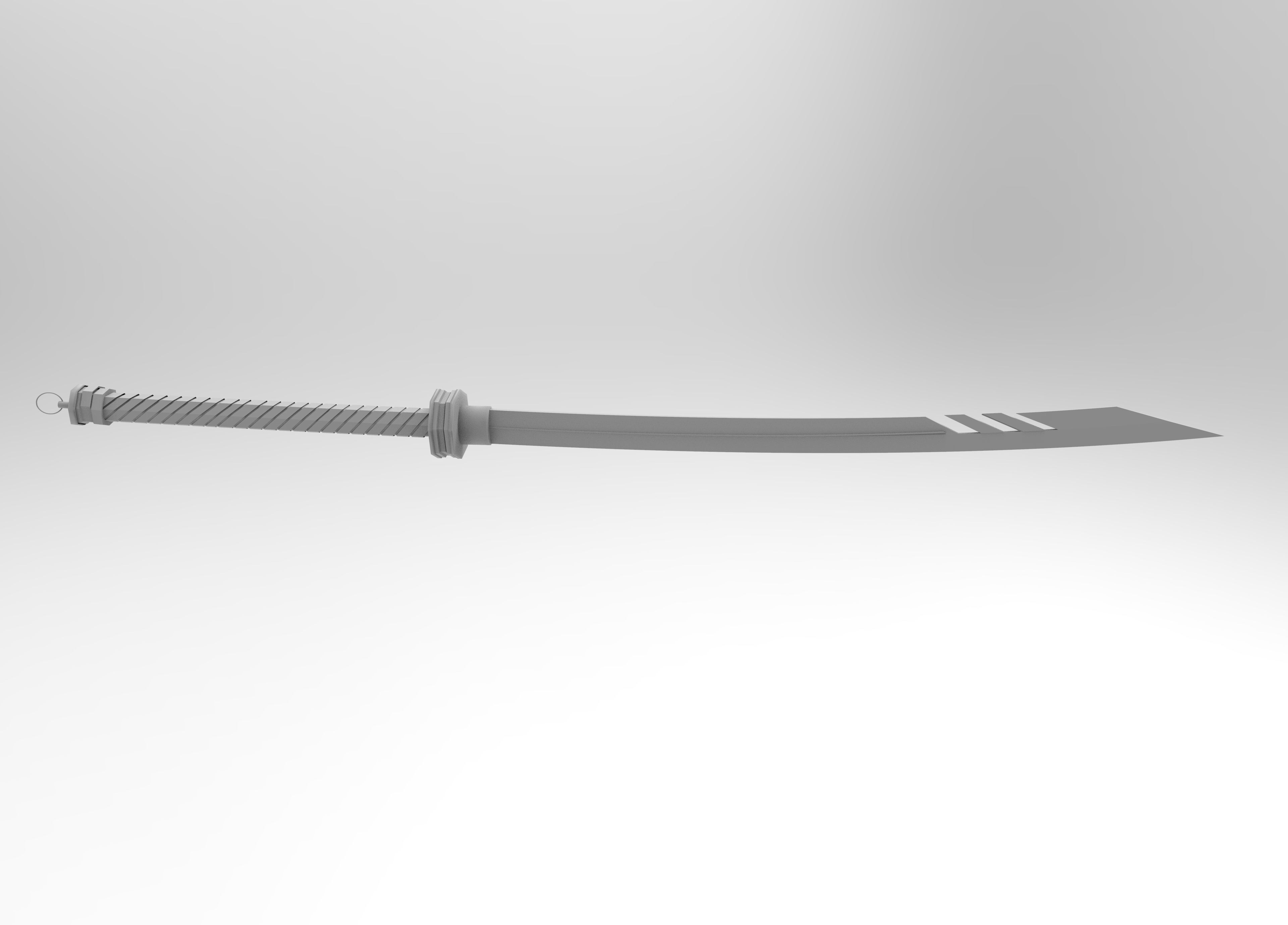 3D model sword x-fury blade VR / AR / low-poly | CGTrader
