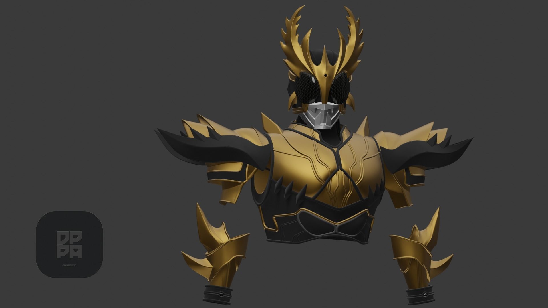 Kuuga Rising Ultimate Printabele 3D model 3D printable | CGTrader