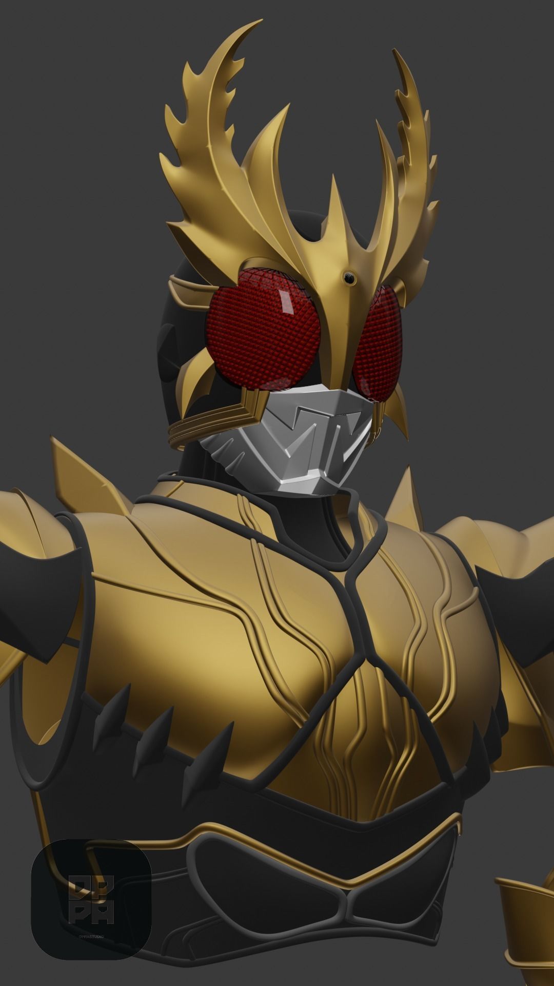 Kuuga Rising Ultimate Printabele 3D model 3D printable | CGTrader