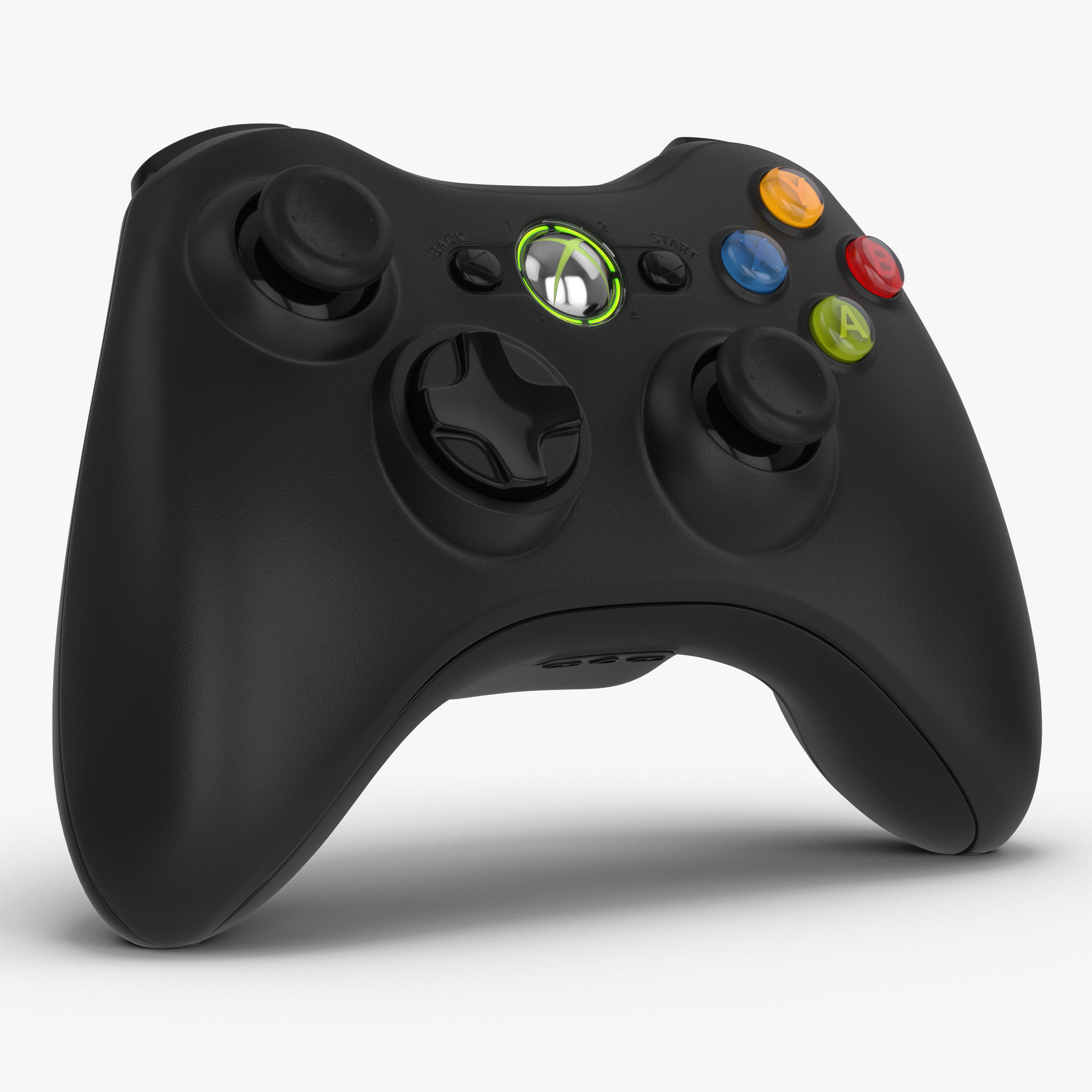 Microsoft Xbox Gamepad 3D model | CGTrader