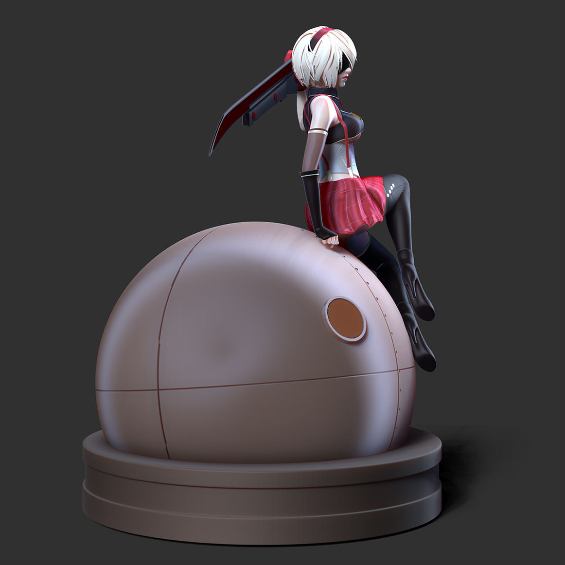 2B - Nier Automata 3D model 3D printable | CGTrader