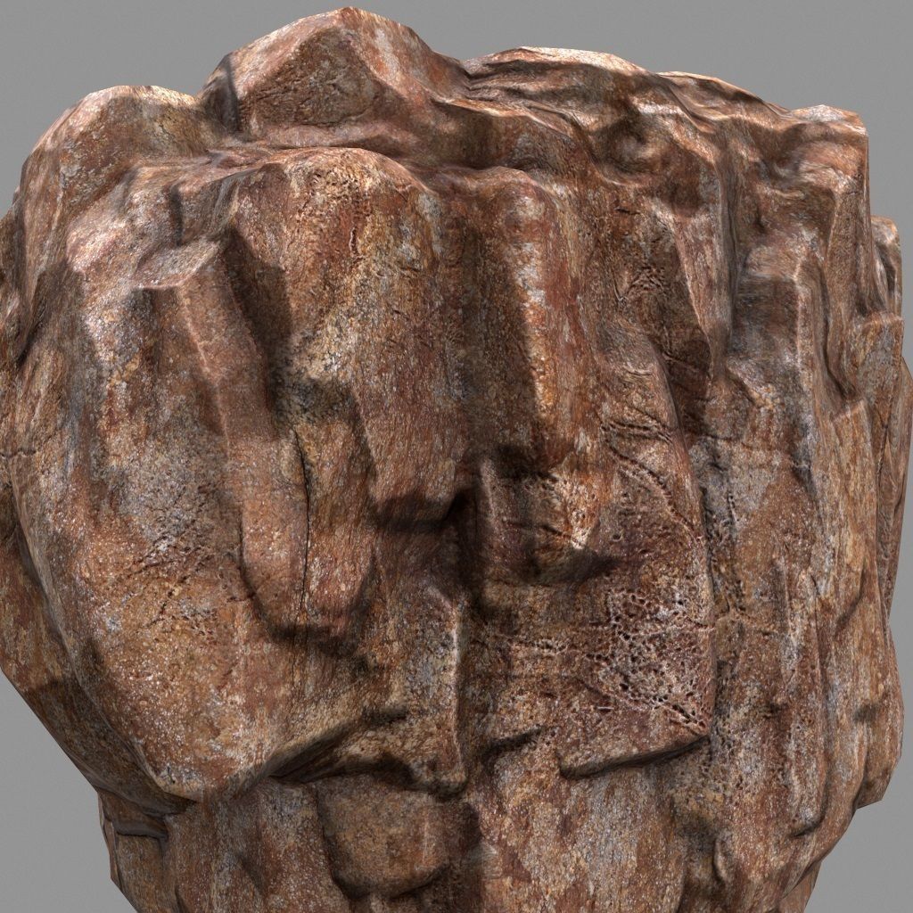 3D model Rock Set formation VR / AR / low-poly | CGTrader