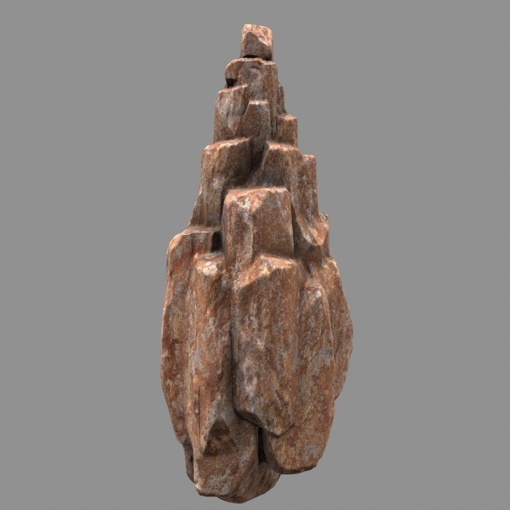3D model Rock Set formation VR / AR / low-poly | CGTrader