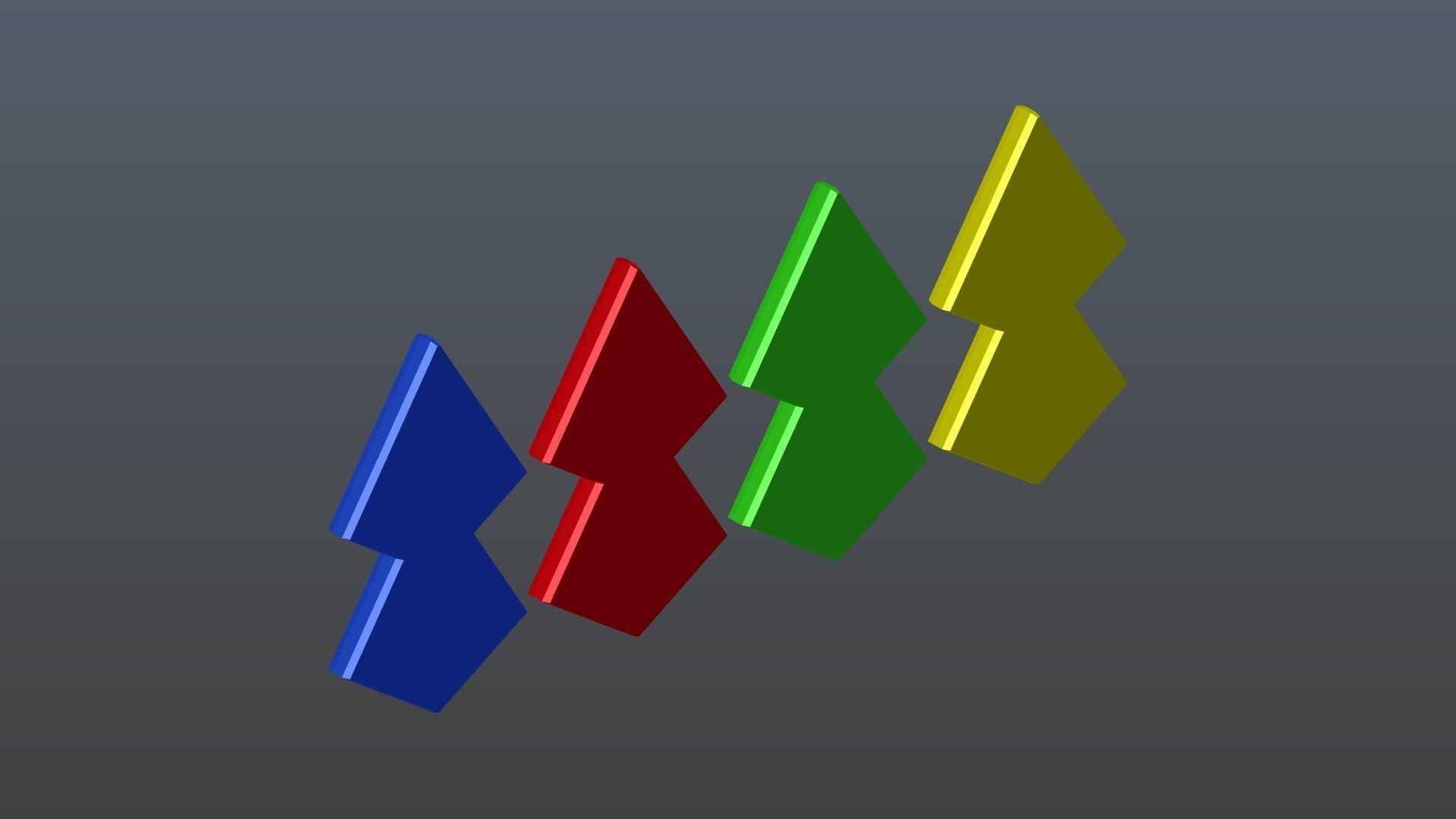 3D model Low poly arrow 10 VR / AR / low-poly | CGTrader