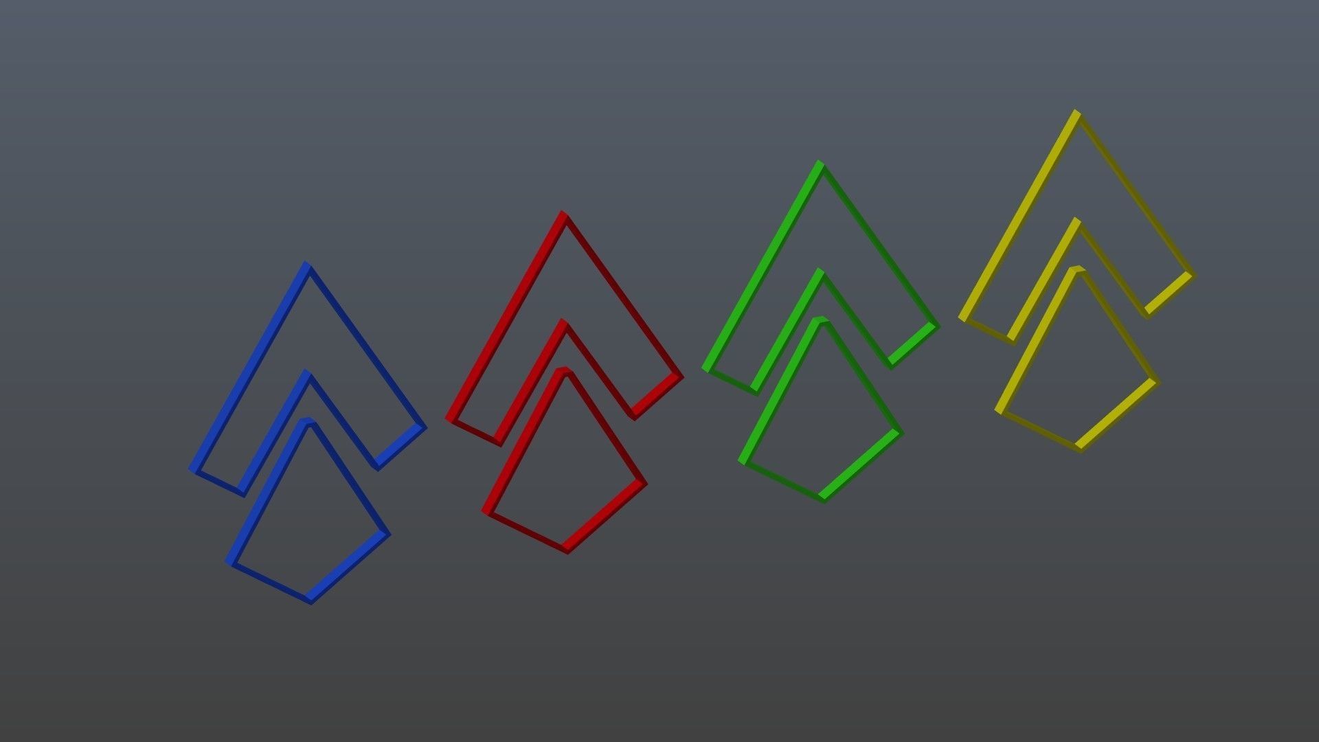 3D model Low poly arrow 12 VR / AR / low-poly | CGTrader