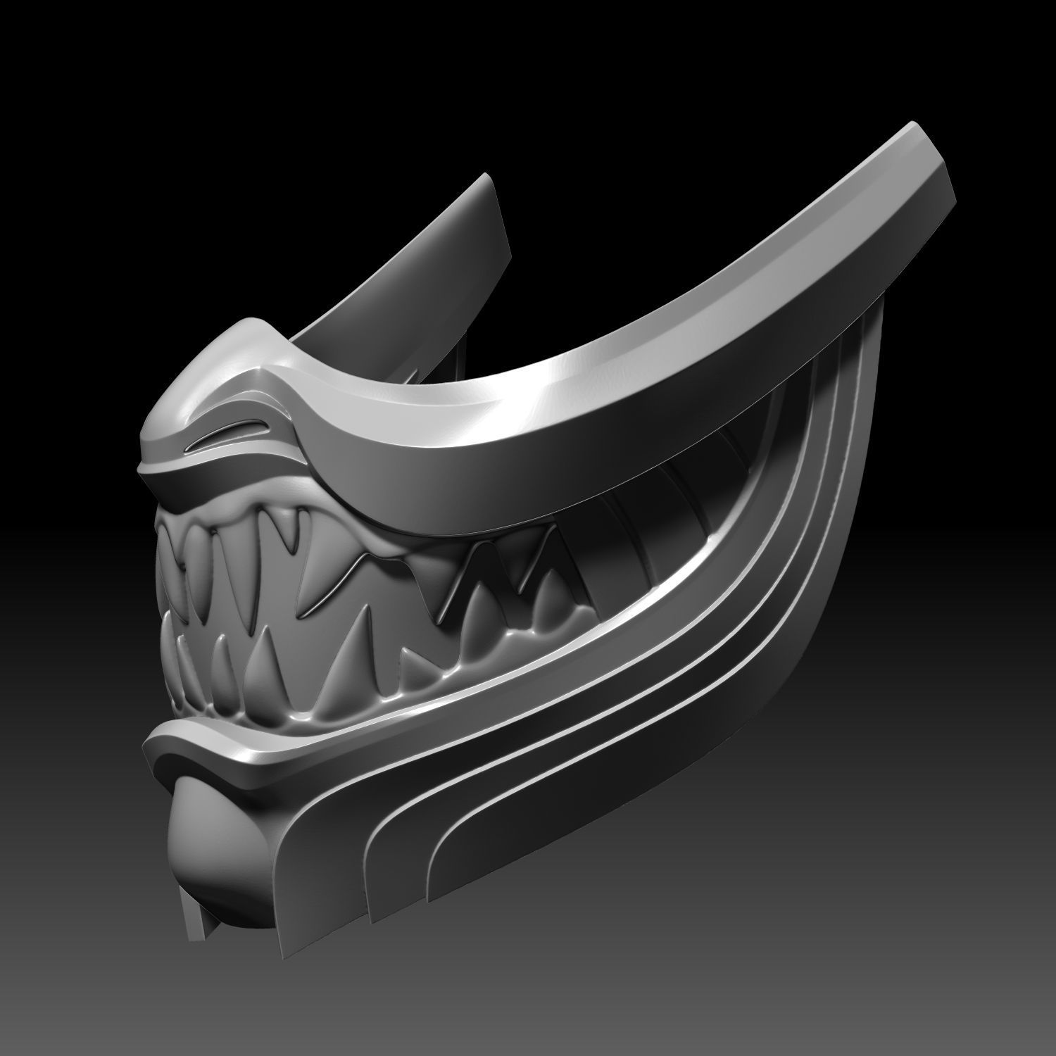 Scorpion Mask Hanzo Face Mortal Kombat 11 3D Printable Model 3D model ...