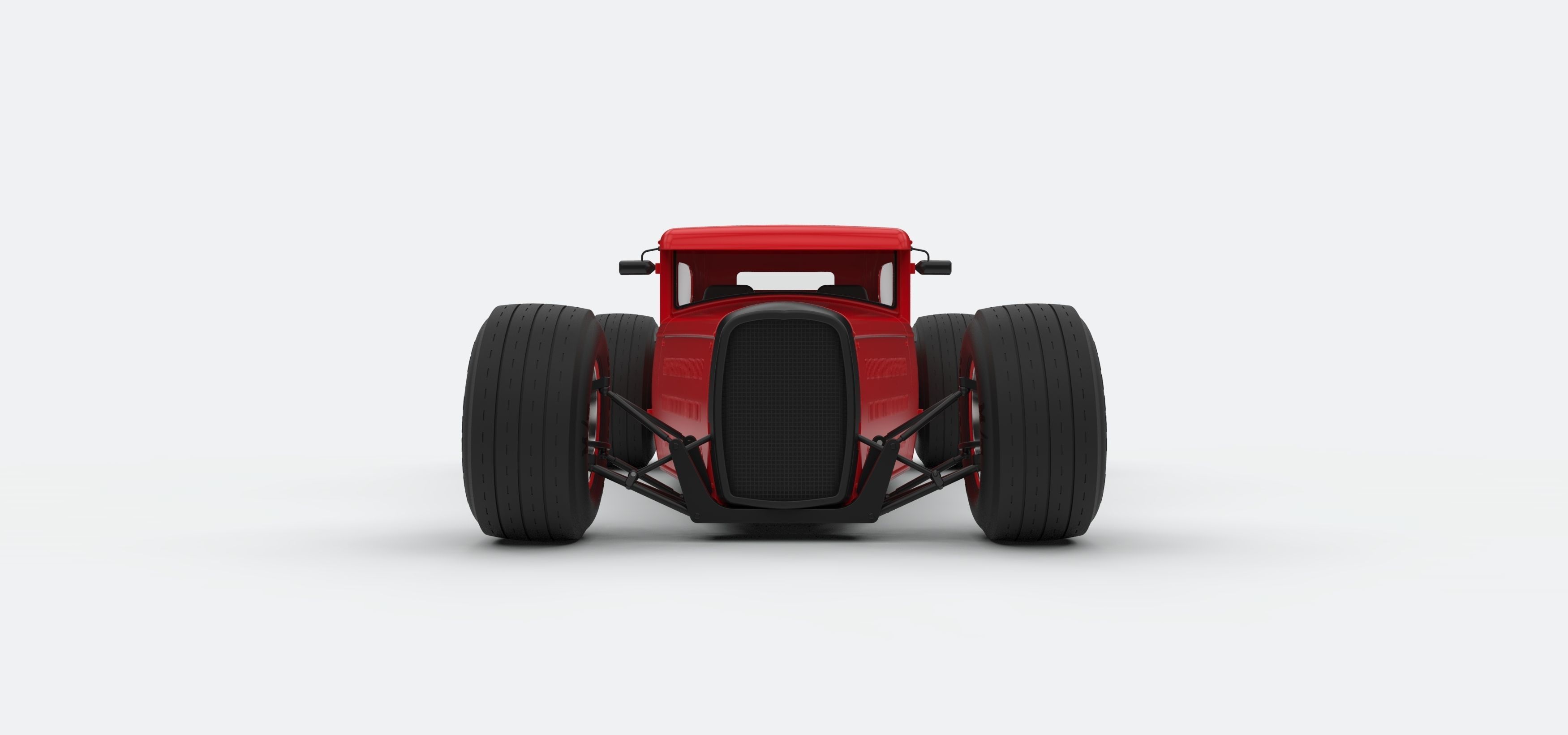 Hot rod 2 3D model | CGTrader