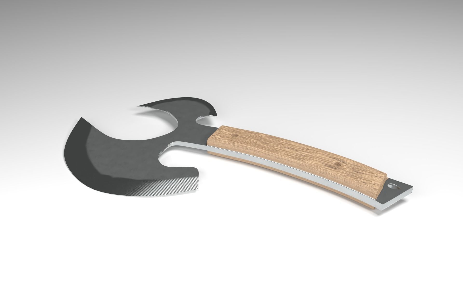 Melee axe 3D model | CGTrader