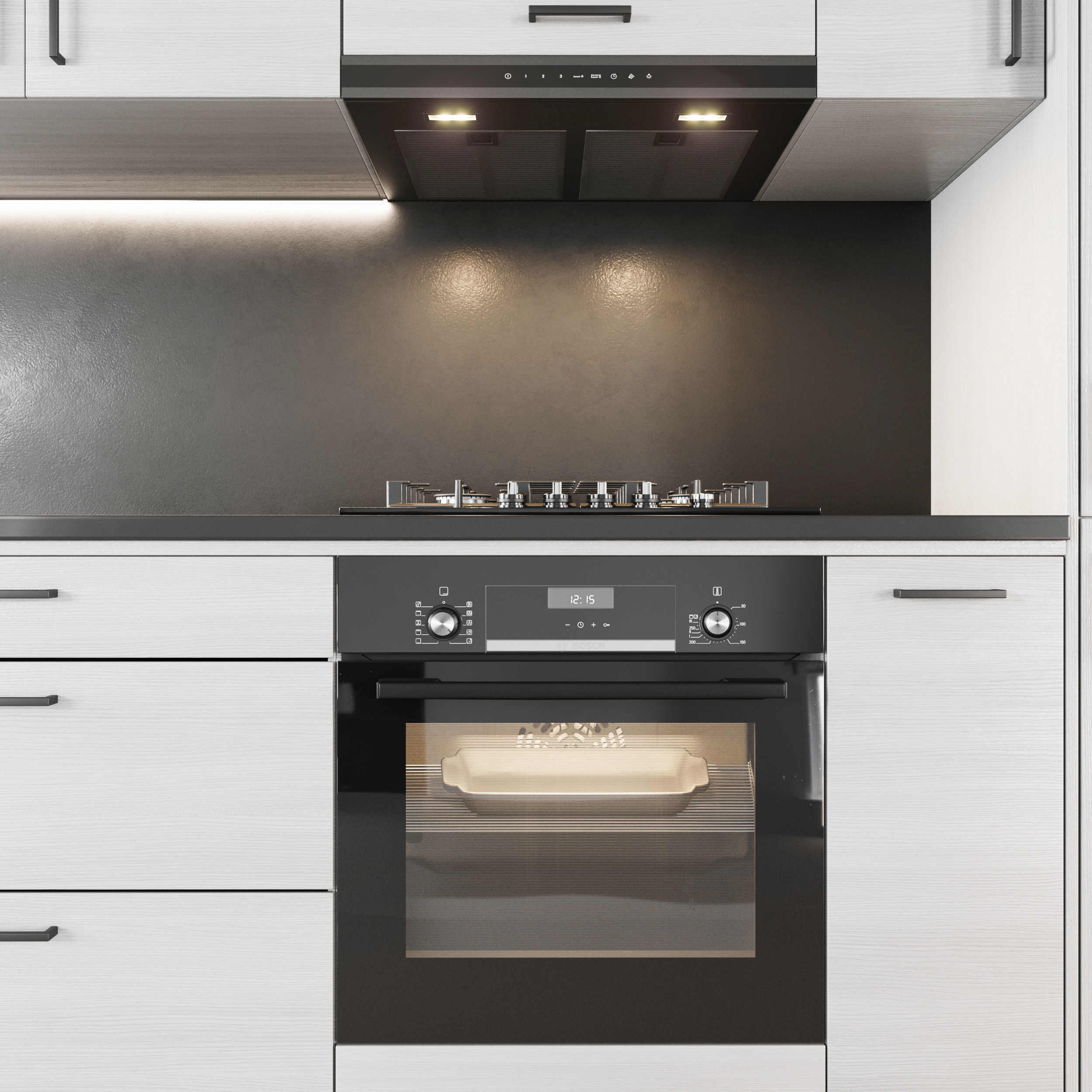 Nora kitchen 3D model | CGTrader