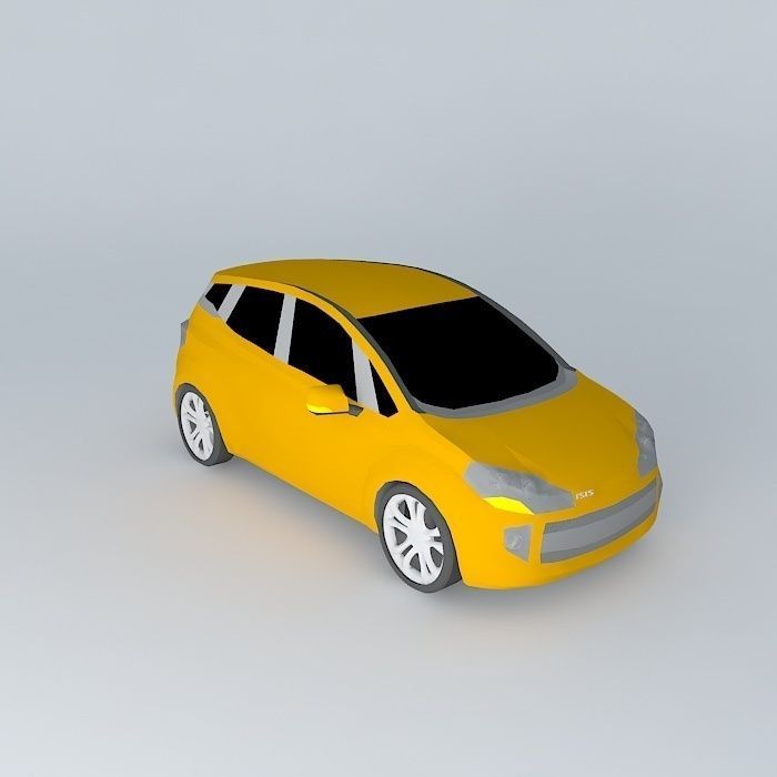 Isis car free 3D model | CGTrader
