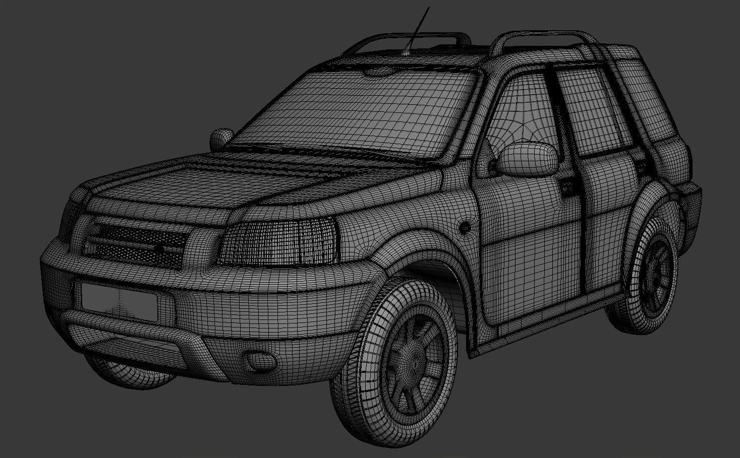 Land Rover Freelander SUV Car model 3D model | CGTrader