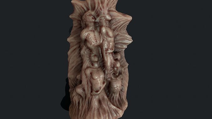 3D model HOrror Mutated people Animated VR / AR / low-poly rigged ...