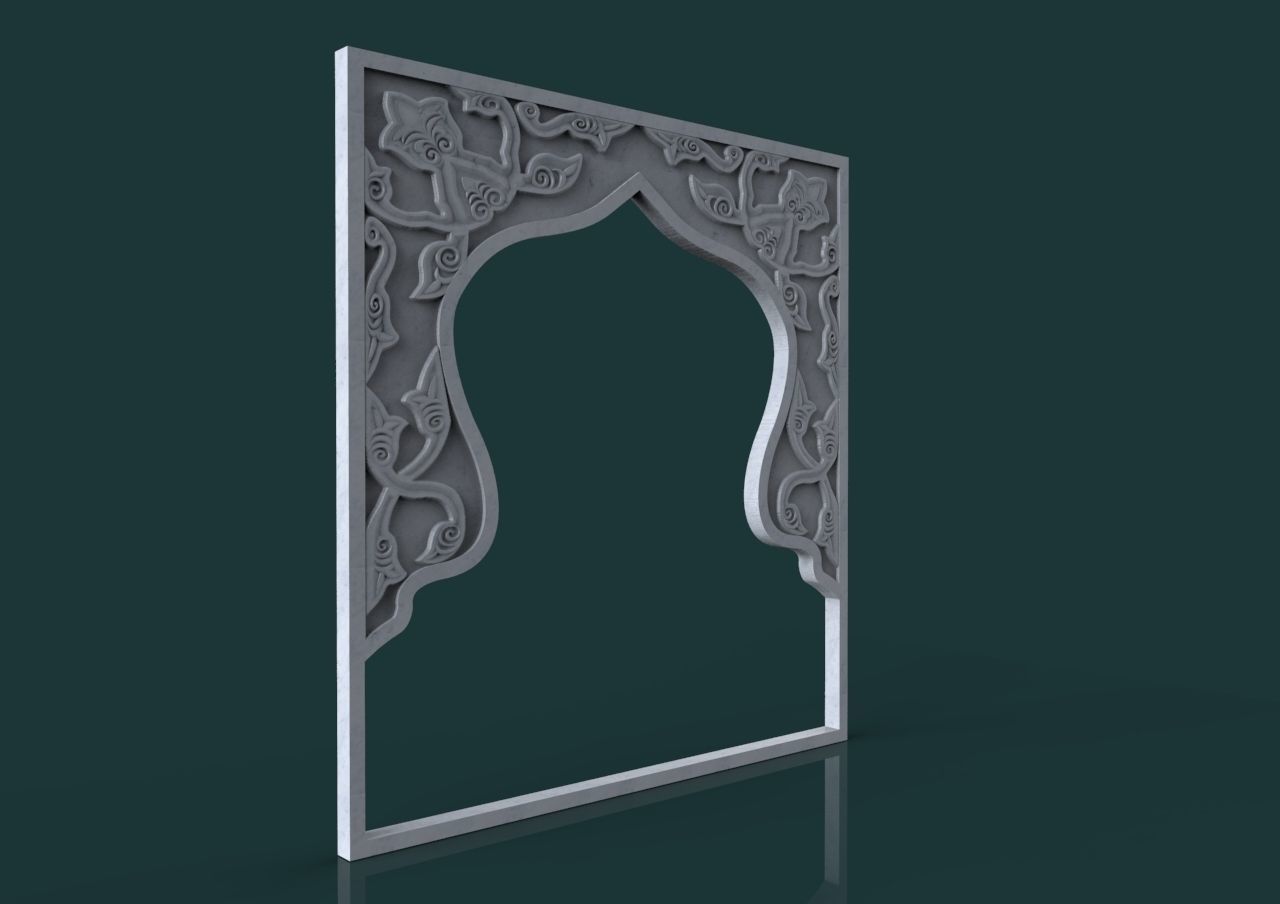 Mosque Minbar 3d Stl Model For Cnc Carving 3d Model 3d Printable Cgtrader