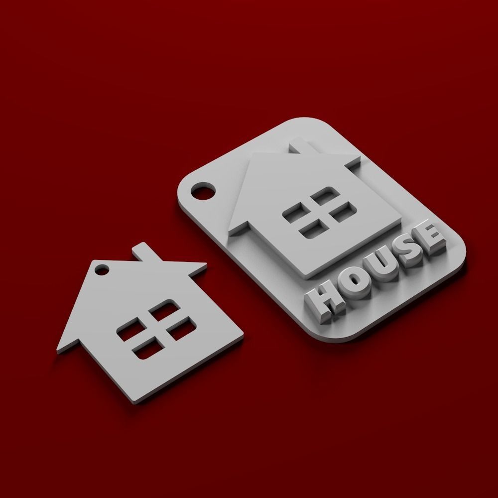 Trinket house 3D model 3D printable | CGTrader