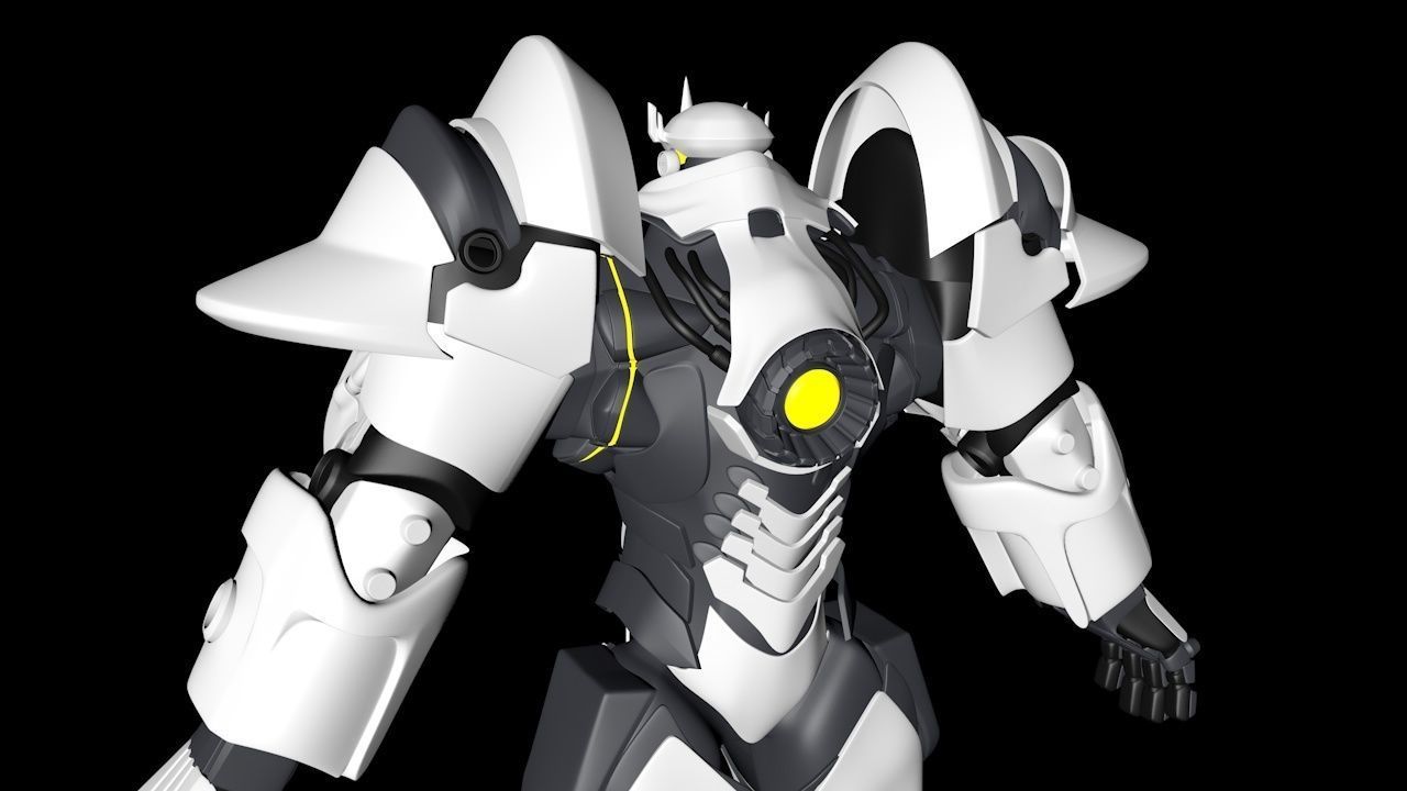 Overwatch Reinhardt model 3D model | CGTrader