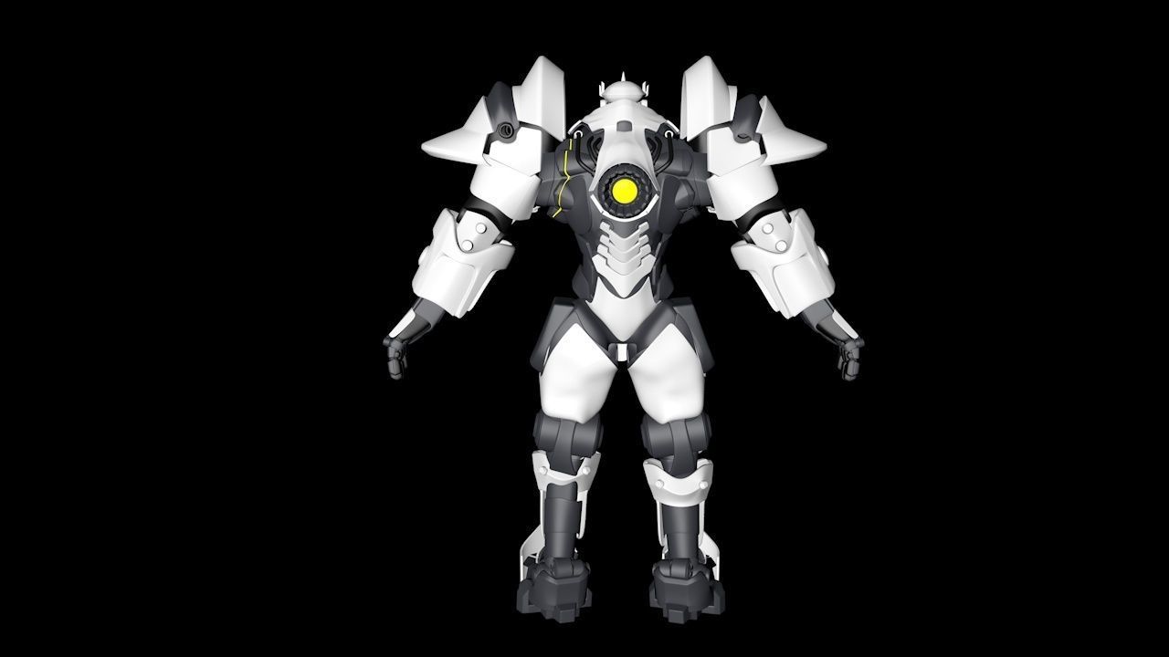Overwatch Reinhardt model 3D model | CGTrader