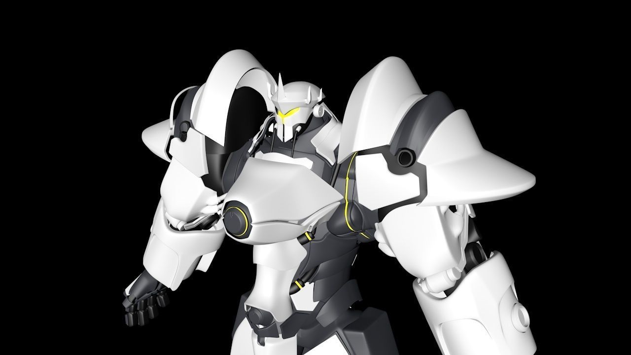 Overwatch Reinhardt model 3D model | CGTrader