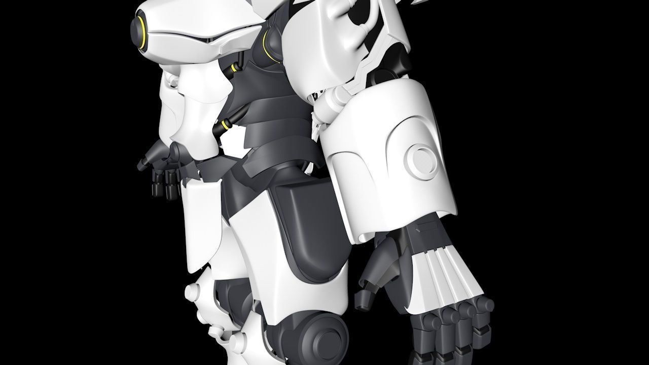 Overwatch Reinhardt model 3D model | CGTrader