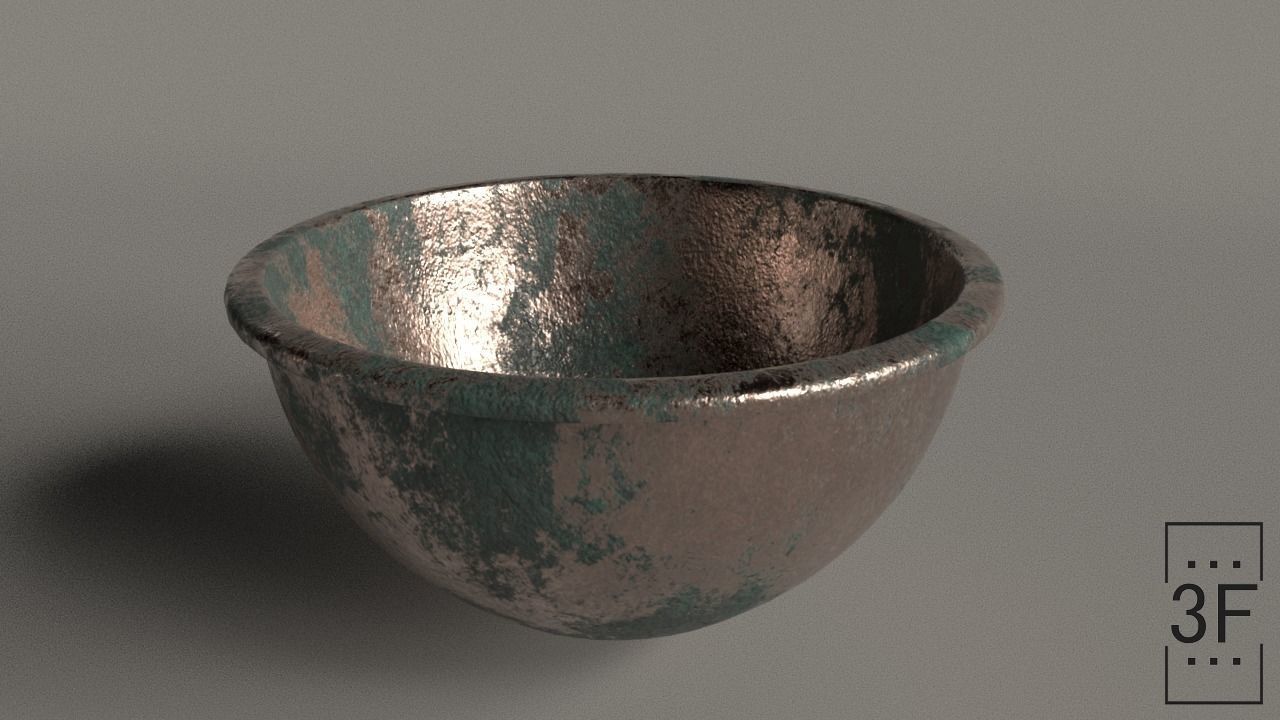 3D model Bowl PBR low poly cup VR / AR / low-poly | CGTrader