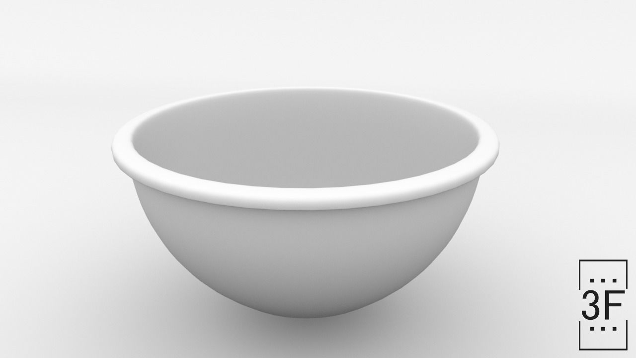 3D model Bowl PBR low poly cup VR / AR / low-poly | CGTrader