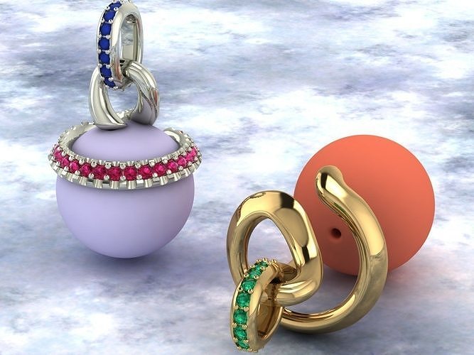 a large pearl 3D model 3D printable | CGTrader