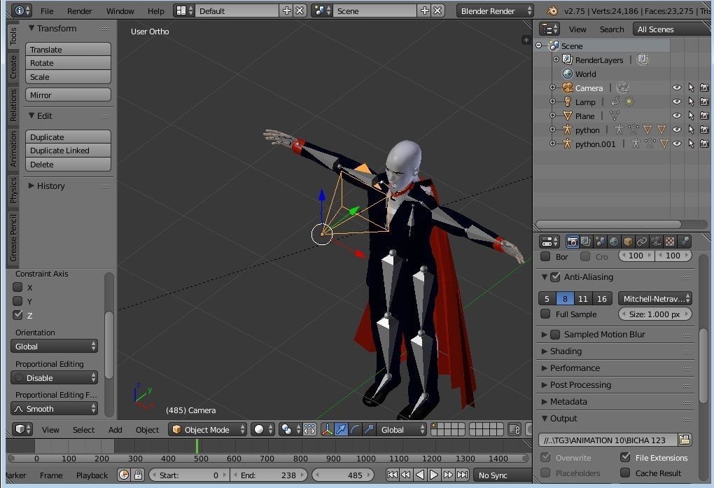 THE BAD VAMPIRE 1 free 3D model | CGTrader