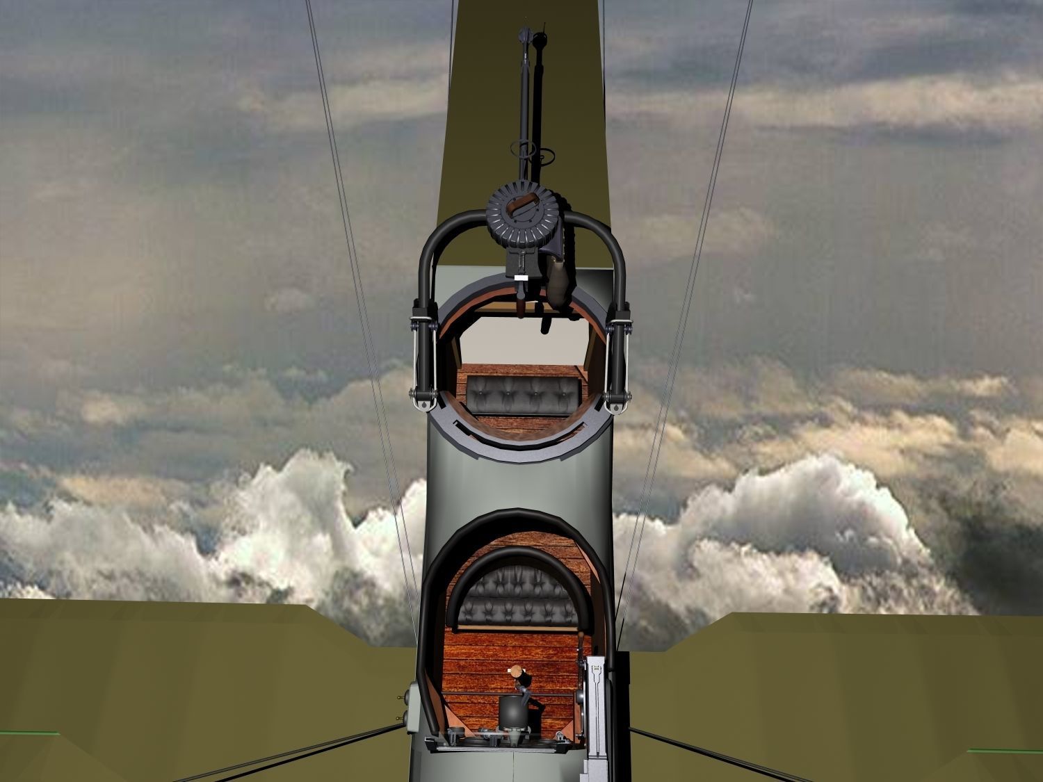 Airco DH 9 WWI biplane 3D model | CGTrader