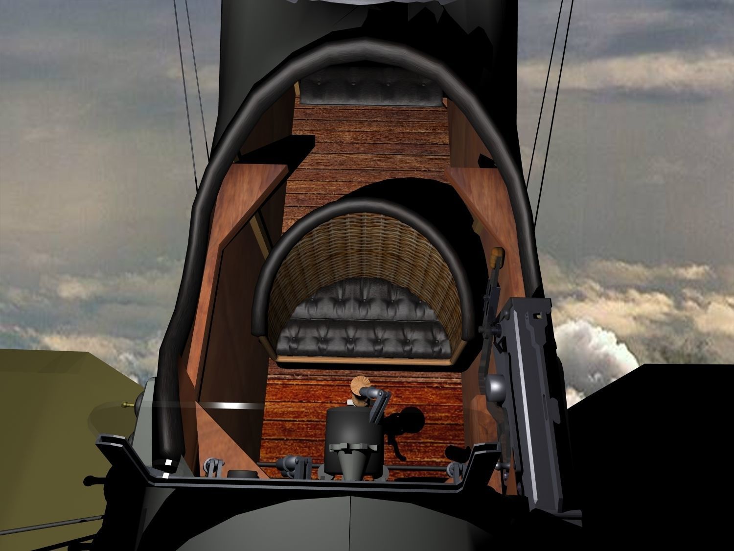 Airco DH 9 WWI biplane 3D model | CGTrader