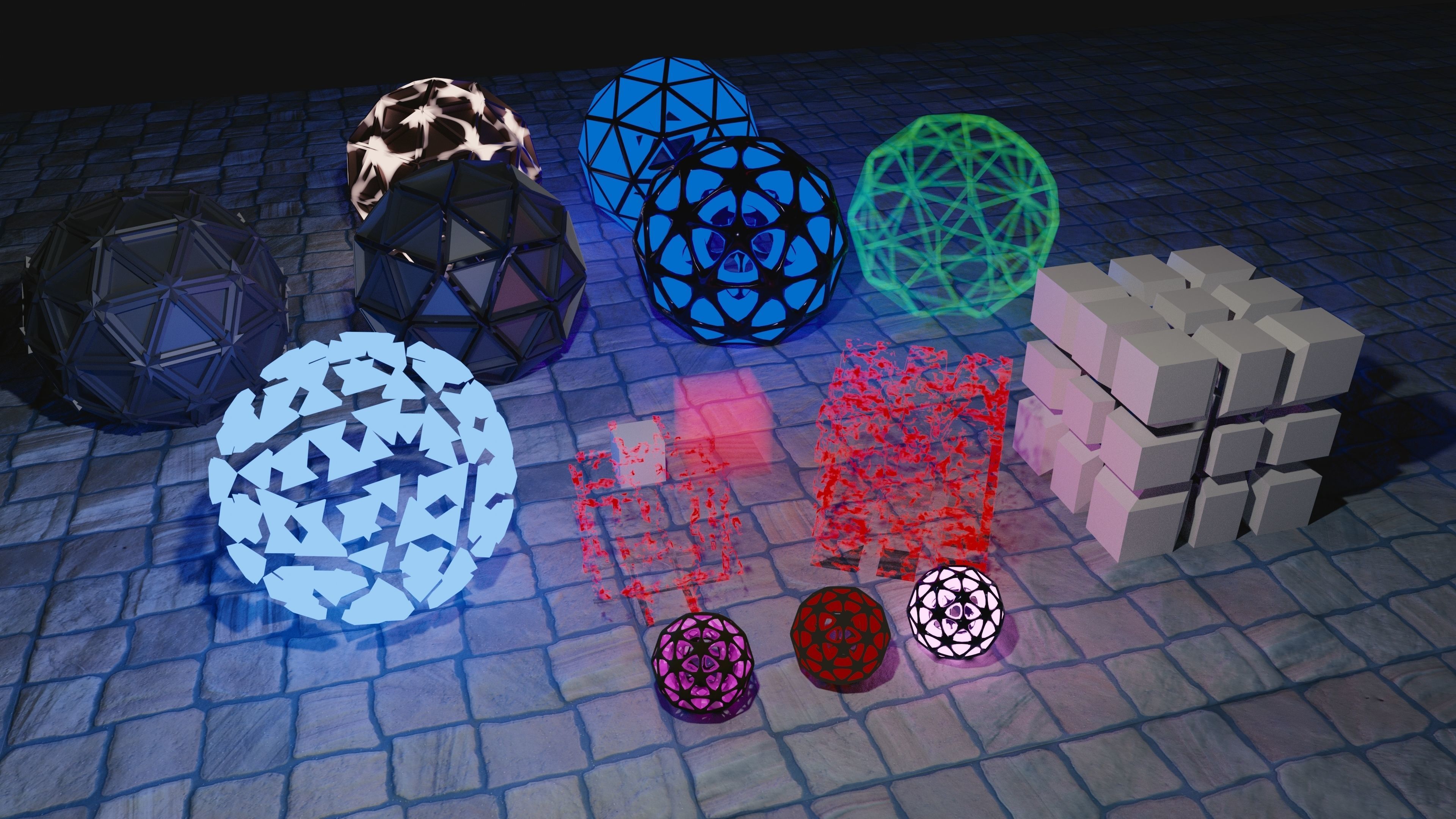 texture spheres and cubes free Texture | CGTrader