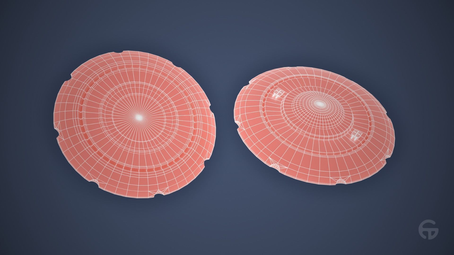 3D model UFO 3D Model disc VR / AR / low-poly animated | CGTrader