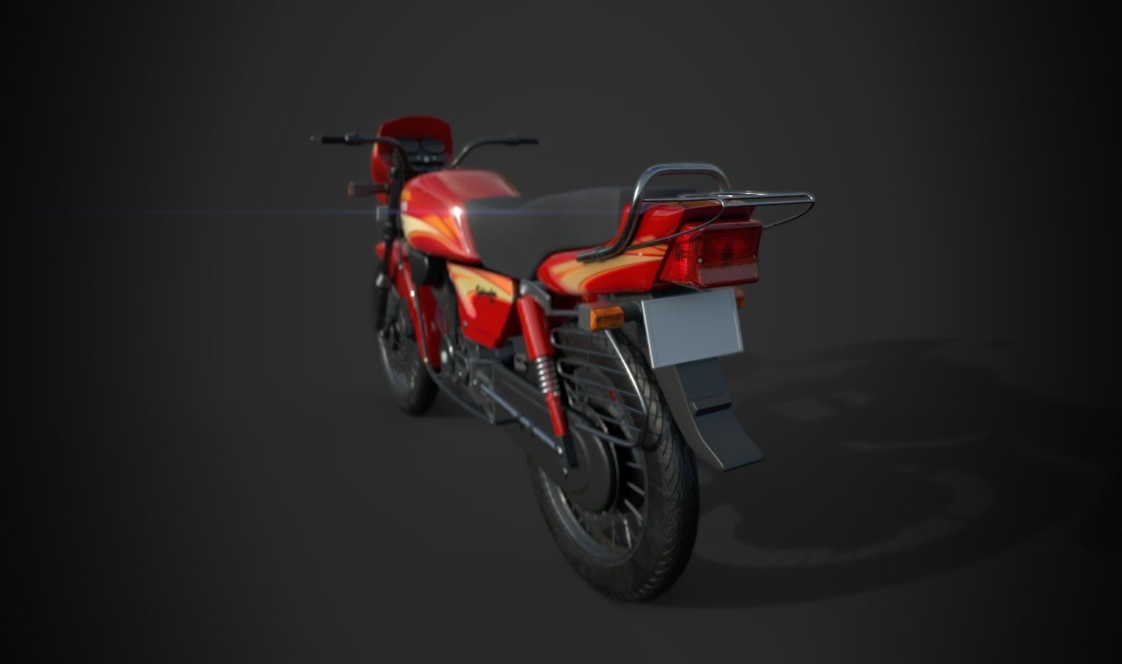 Hero Splendor 3D model | CGTrader