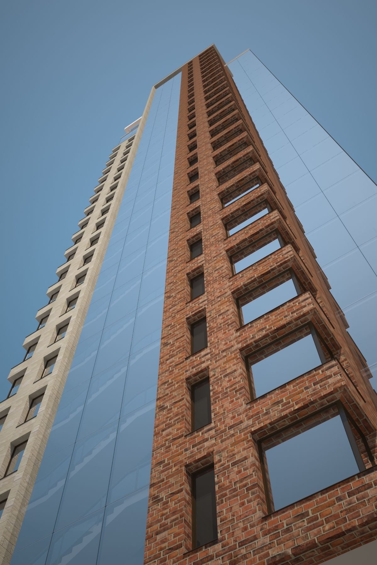 Skyscraper tall building 3D model | CGTrader