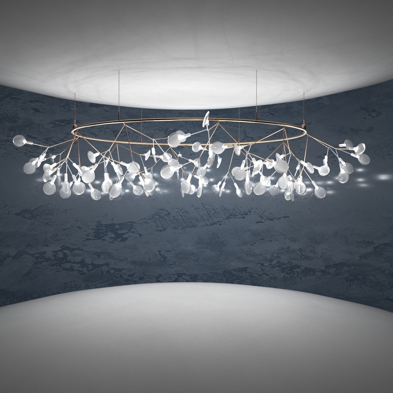 Moooi Heracleum small Big O 3D model | CGTrader